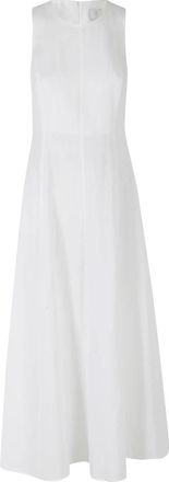 Eleventy &Auml;rmelloses Maxikleid - - Dresses - Damen - Wei&szlig; - S