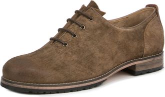 Stockerpoint Herren Caruso Oxford-Schuh, Hellbraun gespeckt, 47 EU