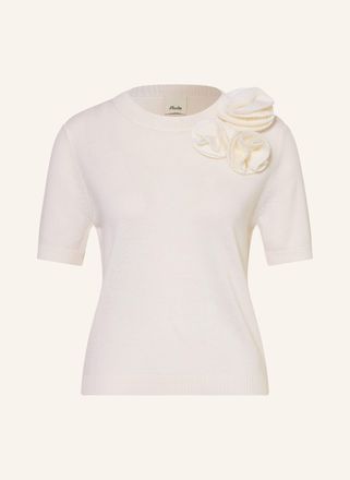 Allude Allude Strickshirt Mit Cashmere weiss