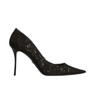 Dolce & Gabbana Spitzenpumps - - Shoes - Damen - Schwarzk - 36 EU