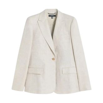 Max Mara Femme, Vestes, Beige, Taille: 40 FR Nalut Blazer