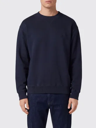 J.W.Anderson Sweat-shirt &agrave; col ras du cou en coton avec logo brod&eacute;