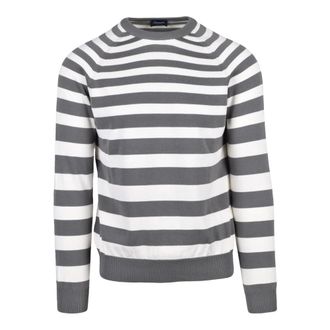 Drumohr Maglioncino Girocollo - - Knitwear - Herren - Mehrfarbig - L