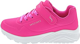 Skechers Mädchen UNO Lite Sneaker, Pink, 32 EU