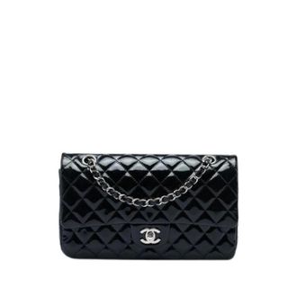 Chanel Sac bandouli&egrave;re vintage Chanel Pre-owned &agrave; double rabat - Femme - Pre-owned - Noir - Taille: ONE Size