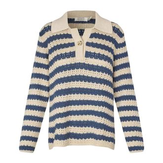 Masai Femme, Tops, Multicolore, Taille: 46 FR Polo &agrave; Manches Longues