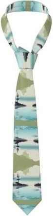 Generic Cravate Lacs Tranquilles Fine Necktie Tendance Cravates Homme Pour Accessoires C&eacute;l&eacute;brations Remise De Dipl&ocirc;me