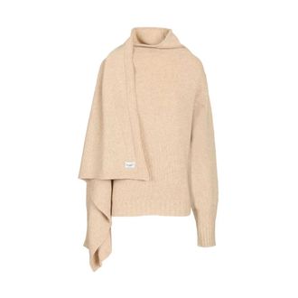 The Attico Damen, Strickwaren, Beige, LGr&ouml;&szlig;e
