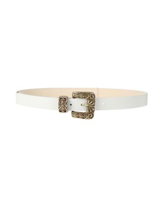 8 by YOOX LEATHER DECORATIVE BUCKLE BELT