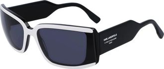 Karl Lagerfeld unisex, Accessoires, Noir, Taille: ONE Size Kl6106S-6 Lunettes de soleil