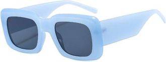 Generic Lunettes De Soleil Carr&eacute;es For Hommes, For Les D&eacute;placements En Plein Air, Vacances, Femmes, D&eacute;coratives(Blue)