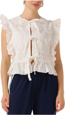 Object Object, Damen, Blusen & Hemden, Wei&szlig;, LGr&ouml;&szlig;e