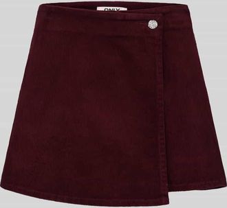 Only Regular Fit Short-Rock aus Baumwoll-Mix Modell ZEVA