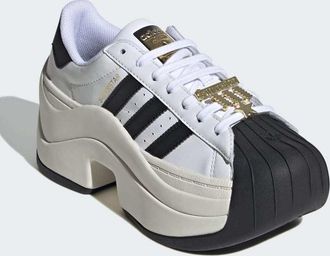 adidas Originals Superstar - Baskets chunky - Blanc nuage/blanc cass&eacute;