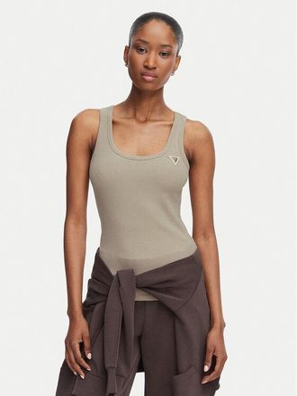 Guess Top V4YP06 K8RT2 Beige Slim Fit