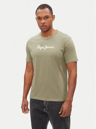 Pepe Jeans London T-Shirt Eggo N PM508208 Grün Regular Fit