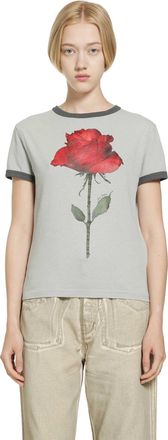 Acne Studios Rose Graphic T-Shirt