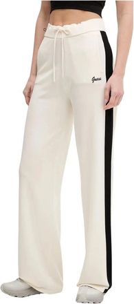 Guess Gestreifte Sweatpants - - Trousers - Damen - Beige - L