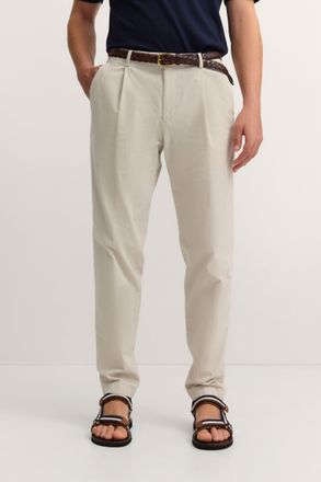 Bugatti Herren Bundfaltenhose aus Luxury Pima Cotton Feincord