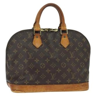 Louis Vuitton Sac &agrave; main en cuir Pre-owned - Femme - Pre-owned - Brun - Taille: ONE Size