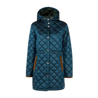 Husky Husky Original, Femme, Manteaux, Vert, Taille: 44 FR Veste matelassée à capuche Modèle Victoria