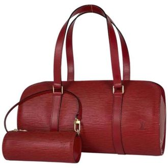 Louis Vuitton Pre-owned Cuir sacs-louis-vuitton - Femme - Pre-owned - Rouge - Taille: ONE Size