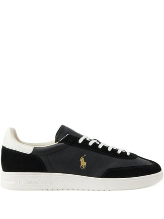 Polo Ralph Lauren baskets Bedford en cuir - Noir