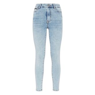 Philipp Plein Femme, Jeans, Bleu, Taille: W29 Denim Pantalons Skinny