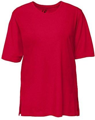 Ulla Popken T-shirt Basique, Col Rond Femme T-shirt, Rot (Rot 51), 60-62