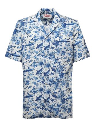 MC2 Saint Barth chemise Kalea - Bleu
