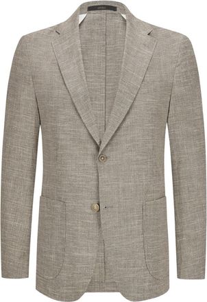 Windsor Superleichtes Sakko mit Leinen und Stretch, Shaped Fit in