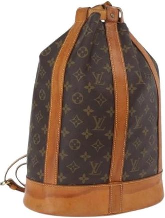 Louis Vuitton Pre-owned Randonnee backpack - Femme - Pre-owned - Brun - Taille: ONE Size