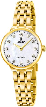 Festina unisex, Accessoires, Jaune, Taille: ONE Size Montre Mademoiselle