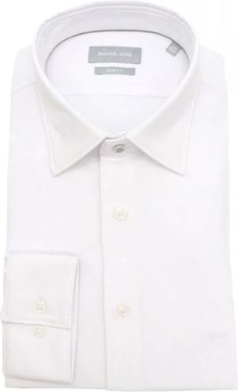 Michael Kors Homme, Chemises, Blanc, Taille: 3XL Formal Shirt