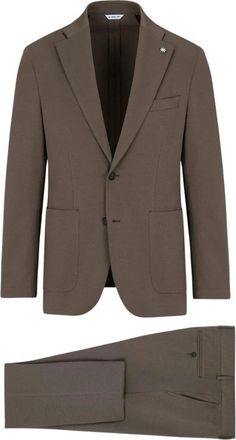 Manuel Ritz Homme, Costumes, Gris, Taille: 2XL Abito