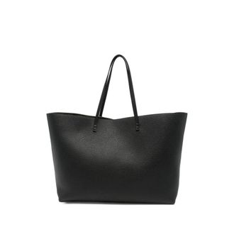 Fendi Large Roll Leather Tote Bag