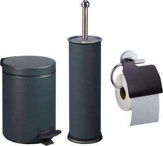 Rossignol Ensemble salle de bains/toilettes avec poubelle 3L et accessoires