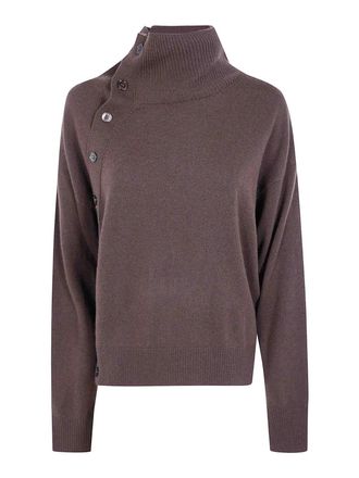 Seventy Pull Col Roul&eacute; - Marron