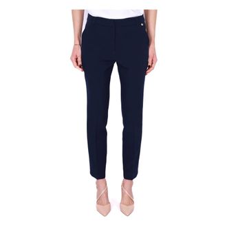 Liu Jo Femme, Pantalons, Bleu, Taille: 38 FR Pantalon Slim-fit