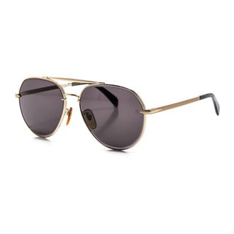 Eyewear by David Beckham Aviator Metall Sonnenbrille - - Accessories - Herren - Gelb - ONE SIZE