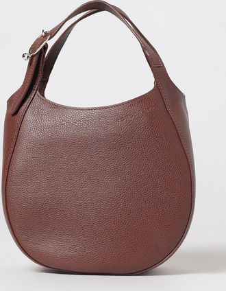 Longchamp Mini sac cabas Le Foulonn&eacute; Toile en cuir grain&eacute; avec logo emboss&eacute;