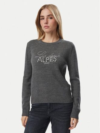 Liu Jo Pullover TF6160 MA22S Dunkelgrau Regular Fit