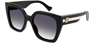 Gucci Lunettes de Soleil GG1300S Black/Grey Shaded 55/19/145 femme