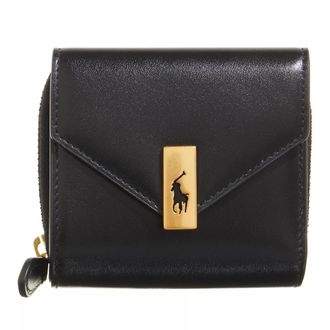 Polo Ralph Lauren Portemonnaie - P Id Compact-Wallet-Small - Gr. unisize - in Schwarz - f&uuml;r Damen