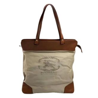 Burberry Sac cabas Pre-owned - Femme - Pre-owned - Beige - Taille: ONE Size