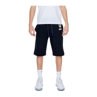 Moschino Homme, Shorts, Noir, Taille: S Short Casual Noir Ours en Peluche