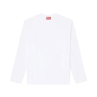 Diesel Homme, Tops, Blanc, Taille: L Diesel T-shirts et Polos Blancs