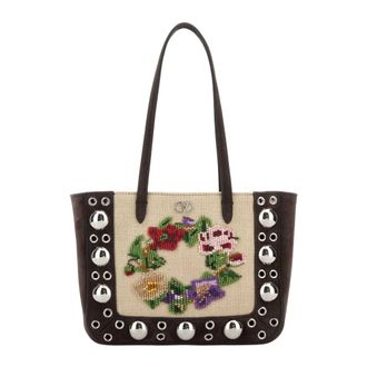 Valentino Garavani Femme, Sacs, Brun, Taille: ONE Size Sac bandouli&egrave;re Nellc&ocirc;te