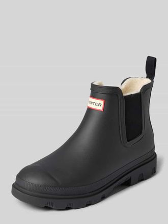 Hunter Stiefel mit Logo-Detail