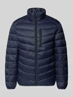 Tom Tailor Denim Regular Fit Steppjacke mit vertikaler Rei&szlig;verschlussbrusttasche